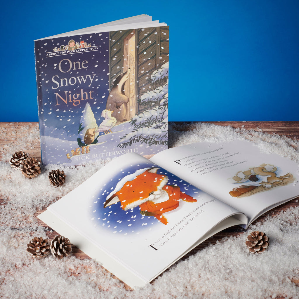 One Snowy Night - paperback book